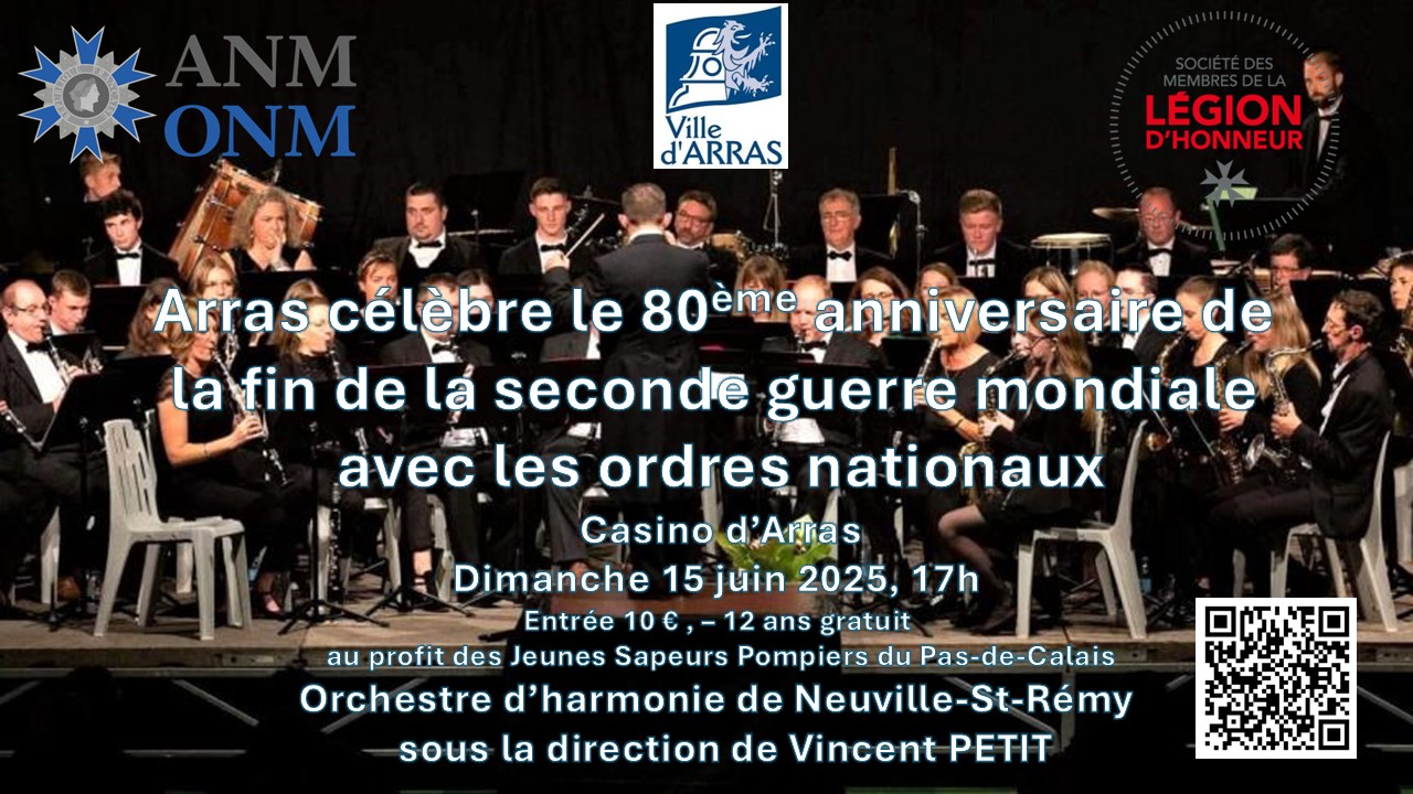 1 - Le 15 juin 2025, concert célébrant le 80ème anniversaire de la fin ...